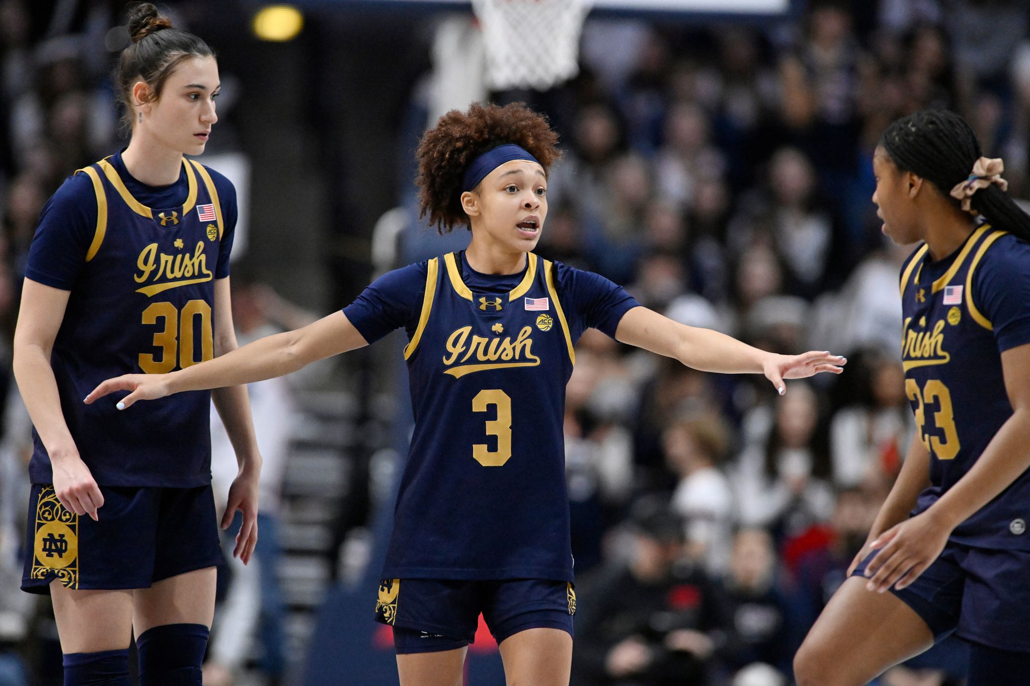 Notre Dame's Ivey, Hidalgo hold heads high after ACC tournament ...