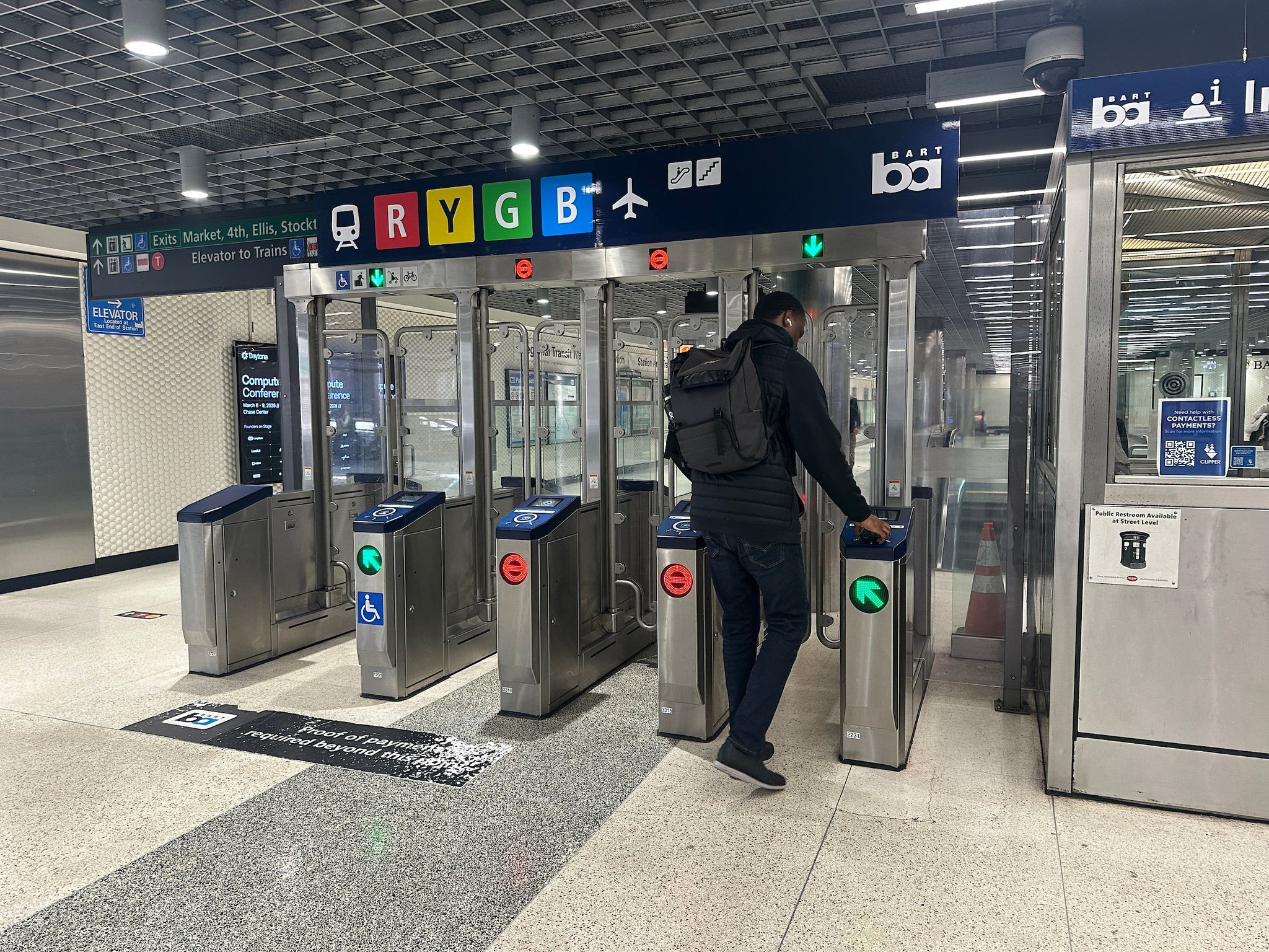 Regional: New Bart Fare Gate Chimes Will Help With Accessibility