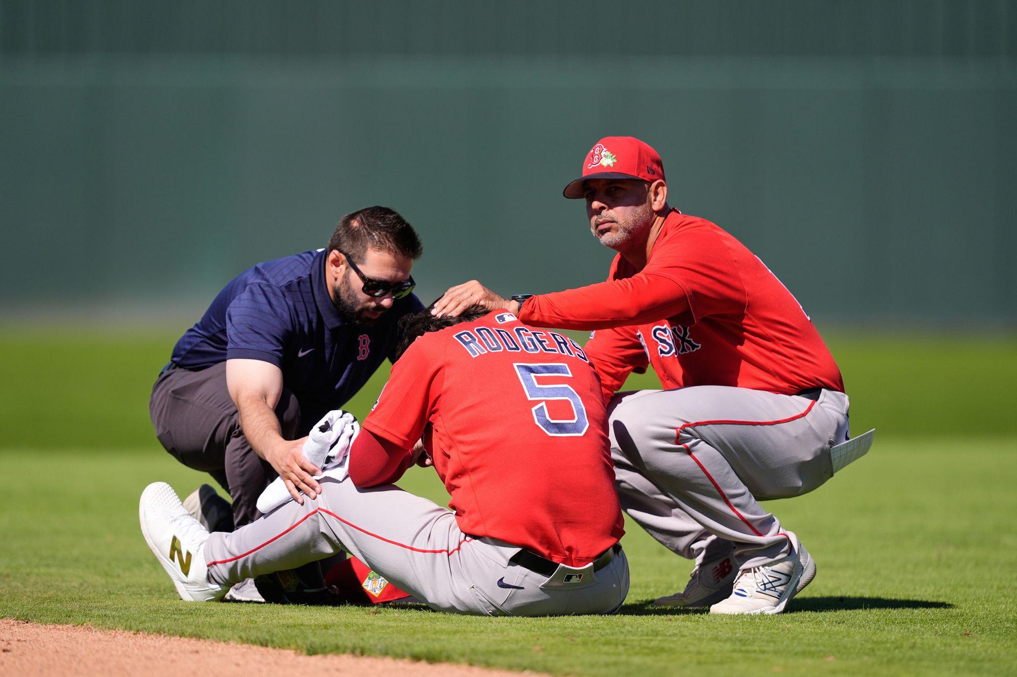 Red Sox’s Brendan Rodgers likely headed for shoulder surgery, Alex Cora ...