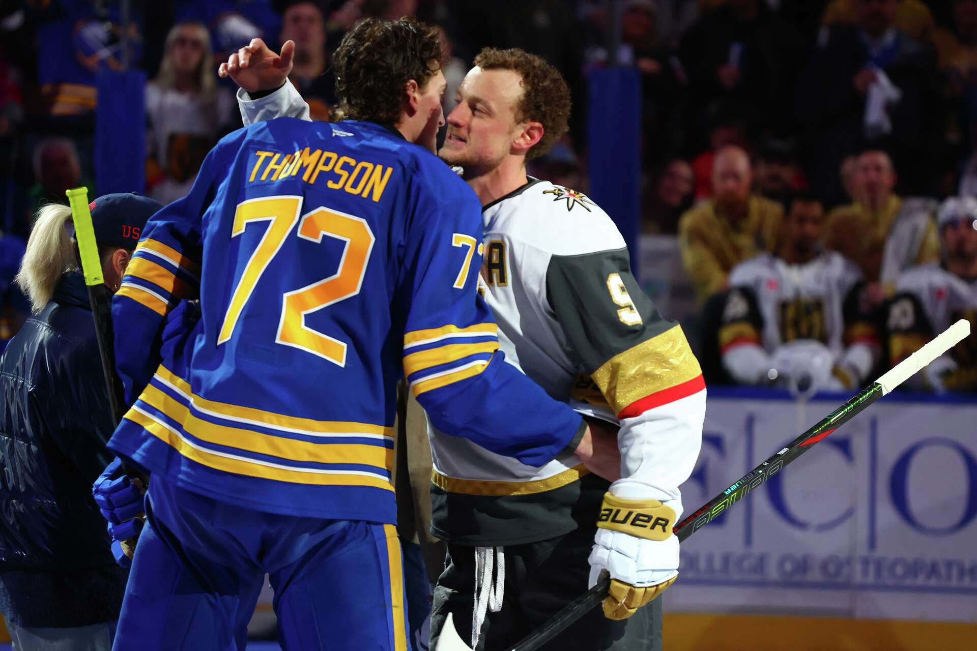 Tage Thompson scores decisive goal to cap night Sabres honor their US ...