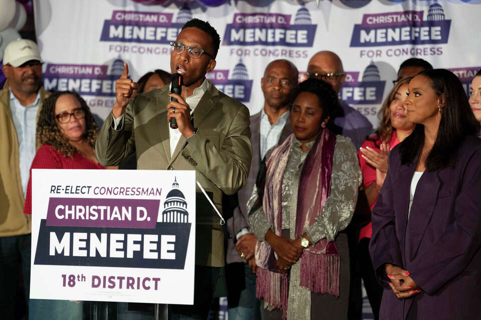 Christian Menefee outraises Al Green 2-to-1 in CD18 runoff