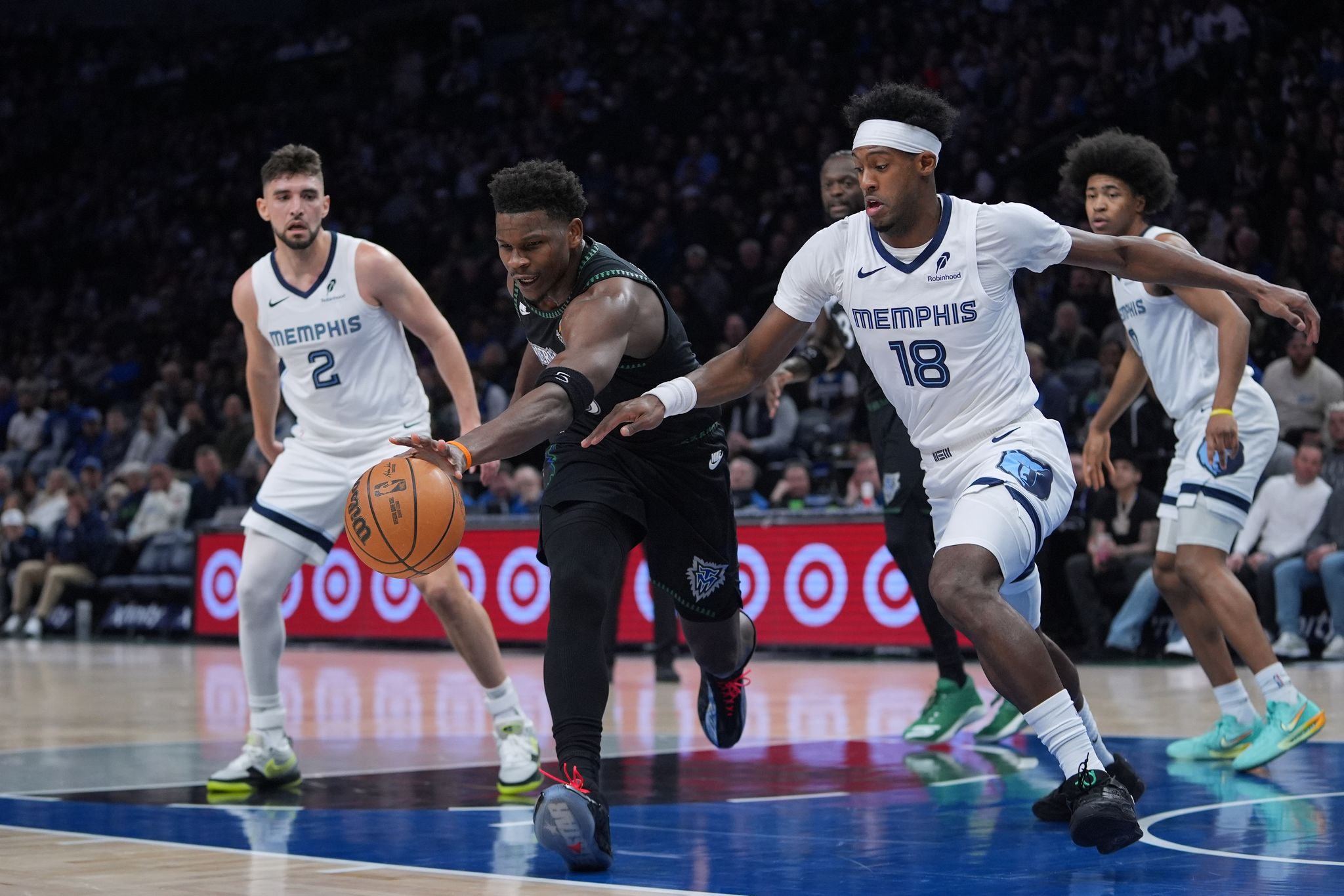 Anthony Edwards scores 41 as Timberwolves beat Grizzlies 117-110 for ...