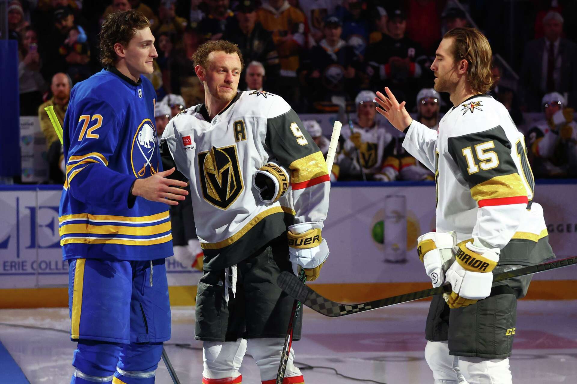 Tage Thompson scores decisive goal to cap night Sabres honor their US ...