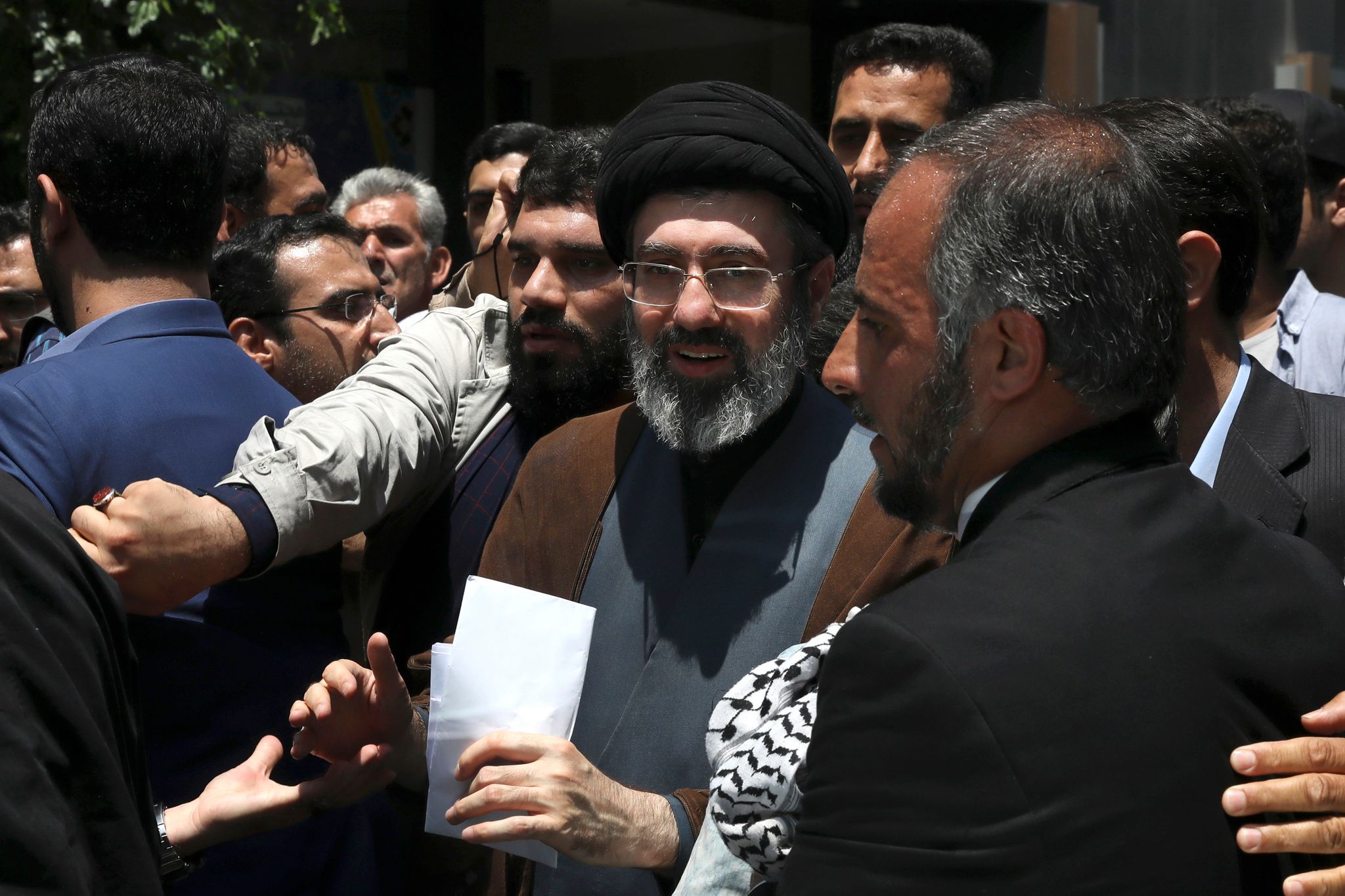A son of Iran's late supreme leader is chosen to replace his father as ...