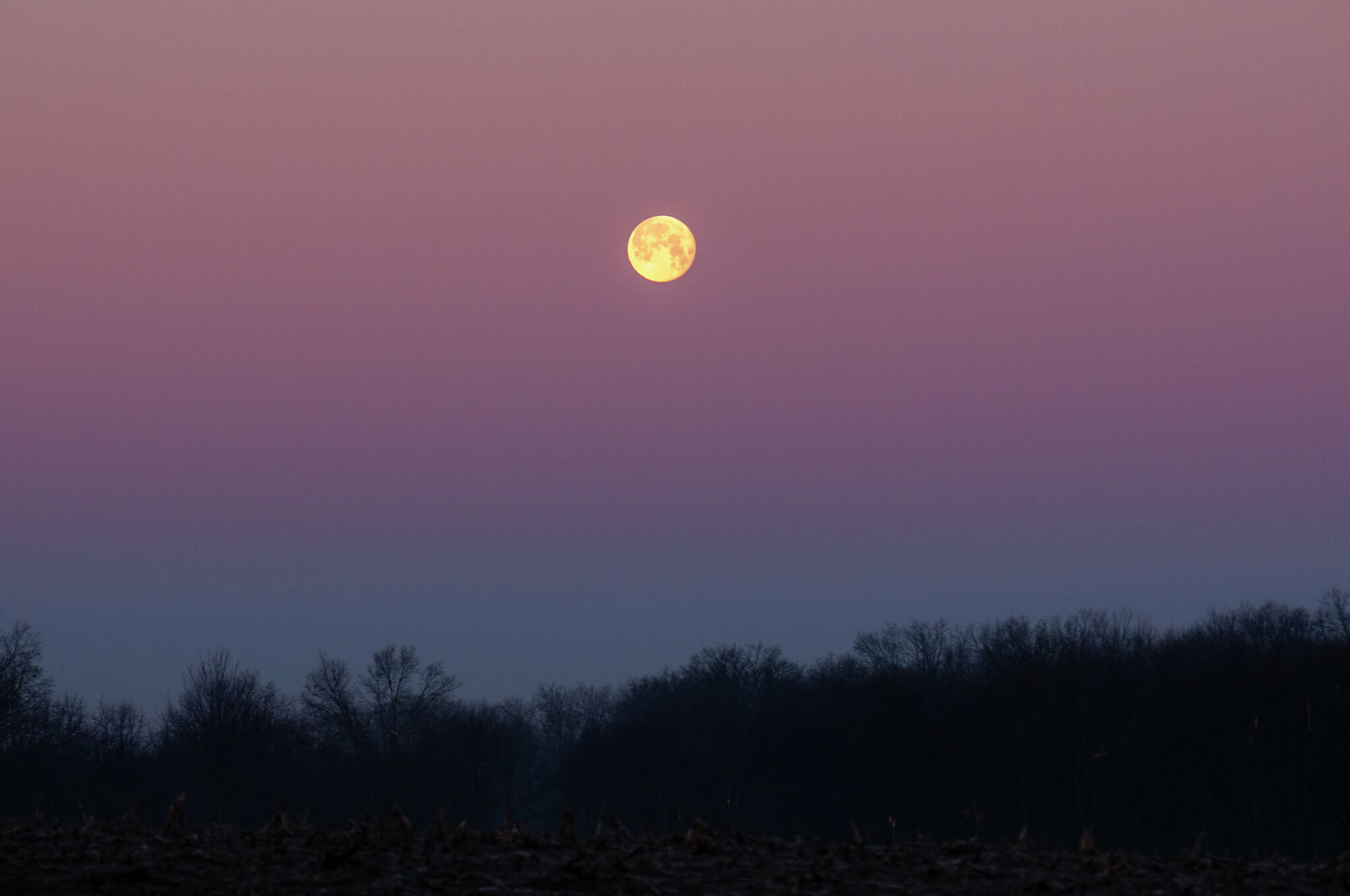 West Michigan full moon precedes daylight saving time
