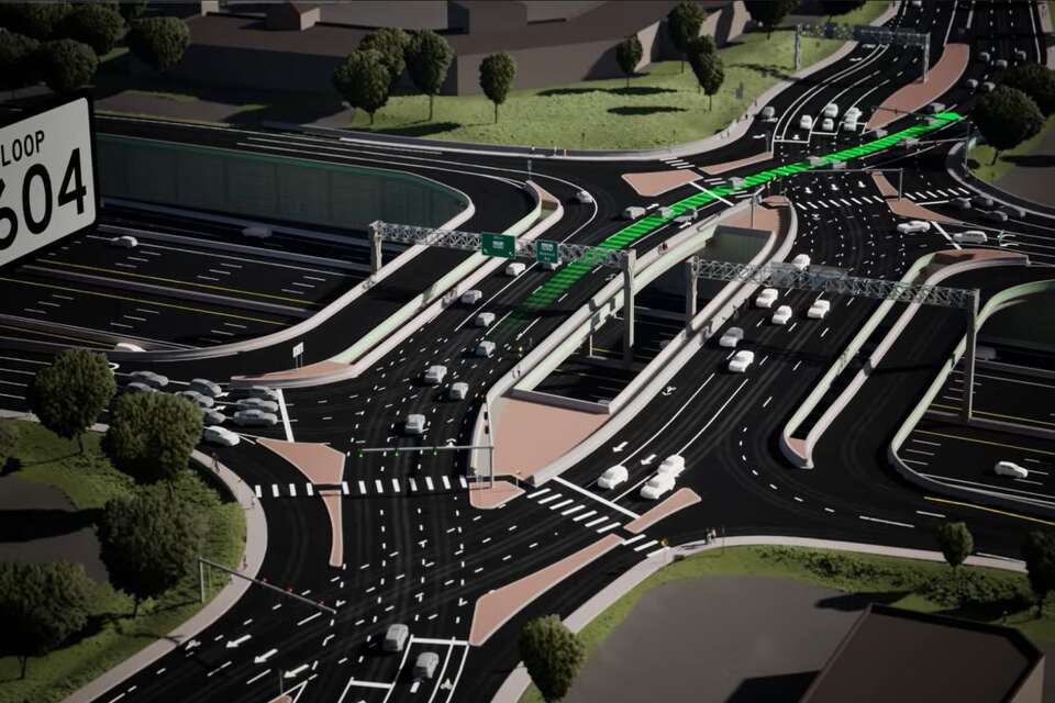 San Antonio is getting its first 'diverging diamond' intersection