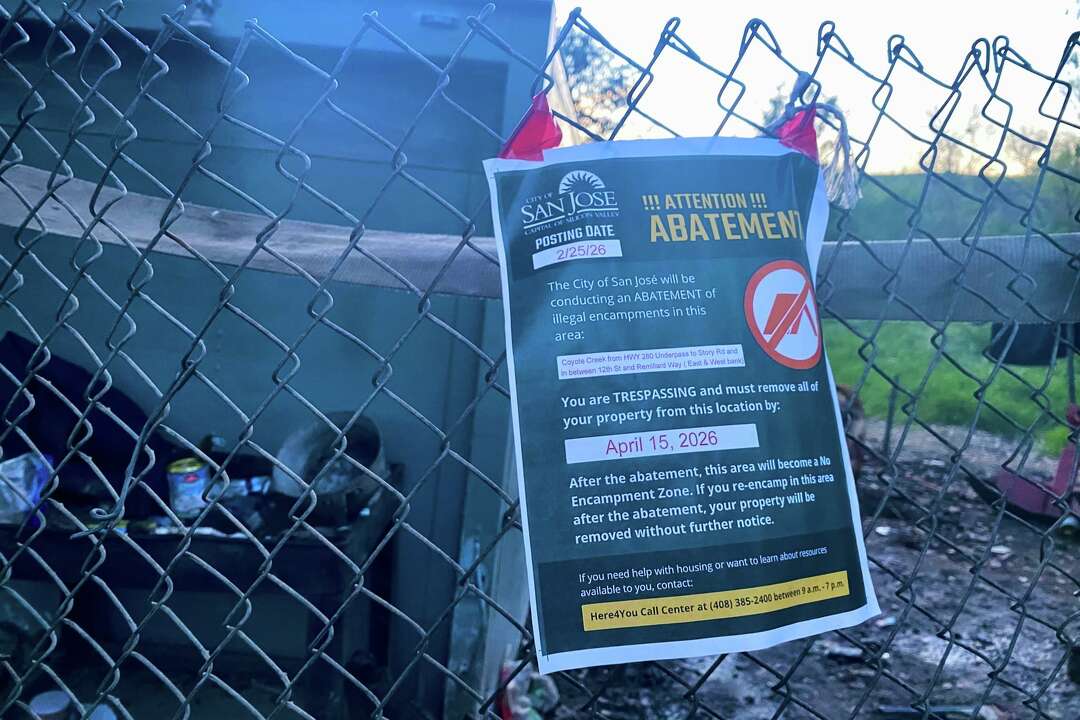 San Jose to clear its largest homeless camp -- again