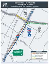 I-35 closures: Northbound lanes in South Austin to close 2 nights