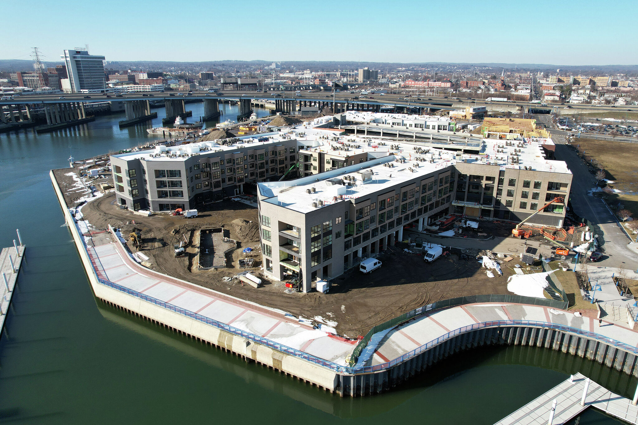 Bridgeport waterfront apartment complex will open soon