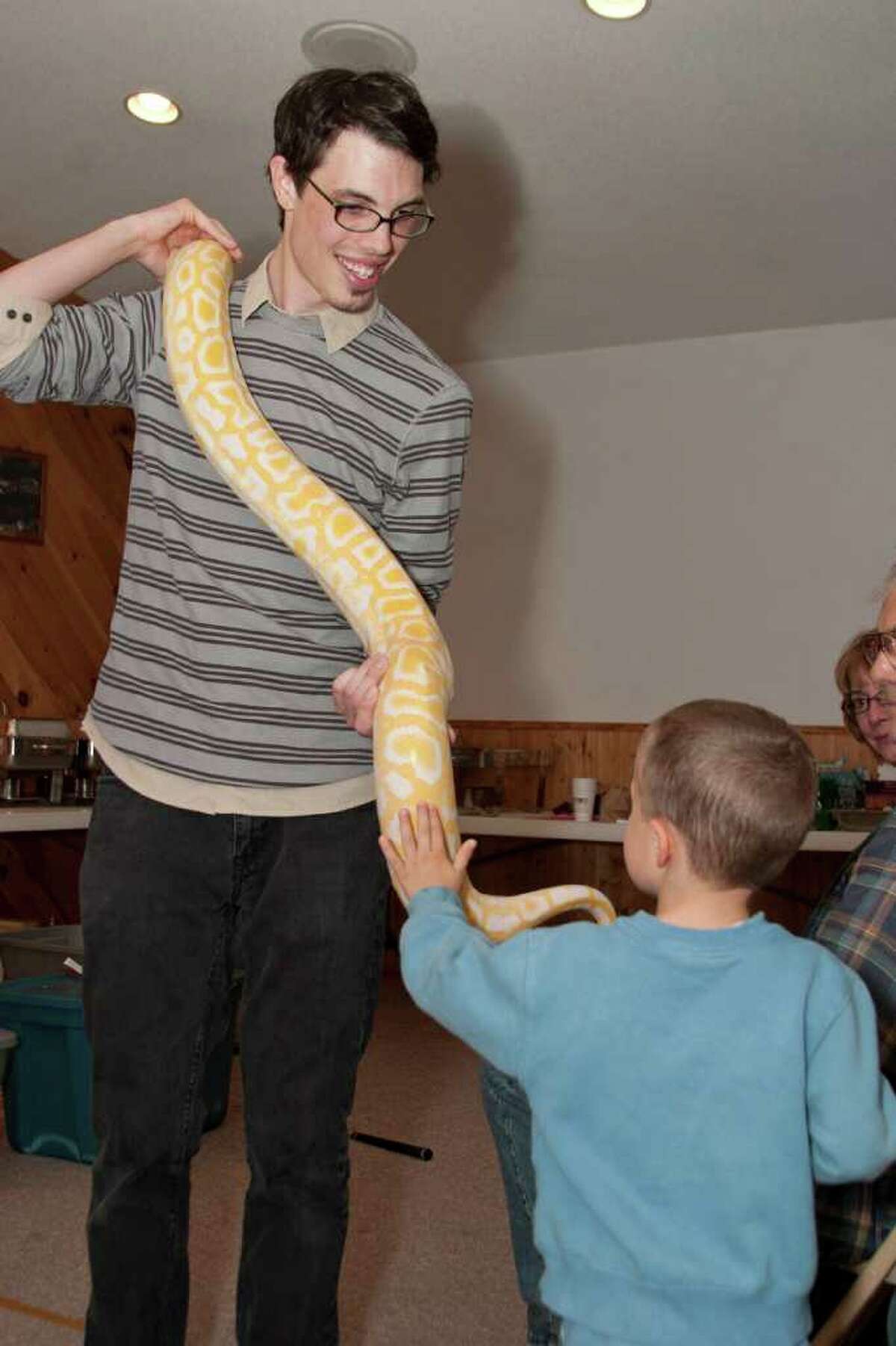 These creatures have snaked their way into man's heart