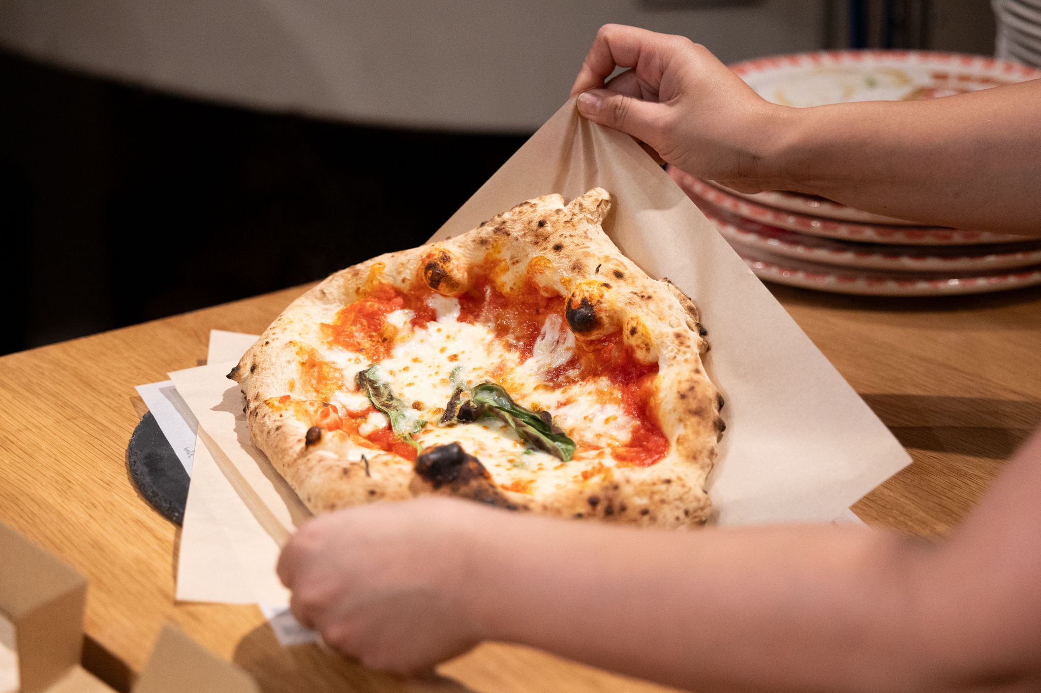 Sforno in San Francisco specializes in Neapolitan pizza a portafoglio