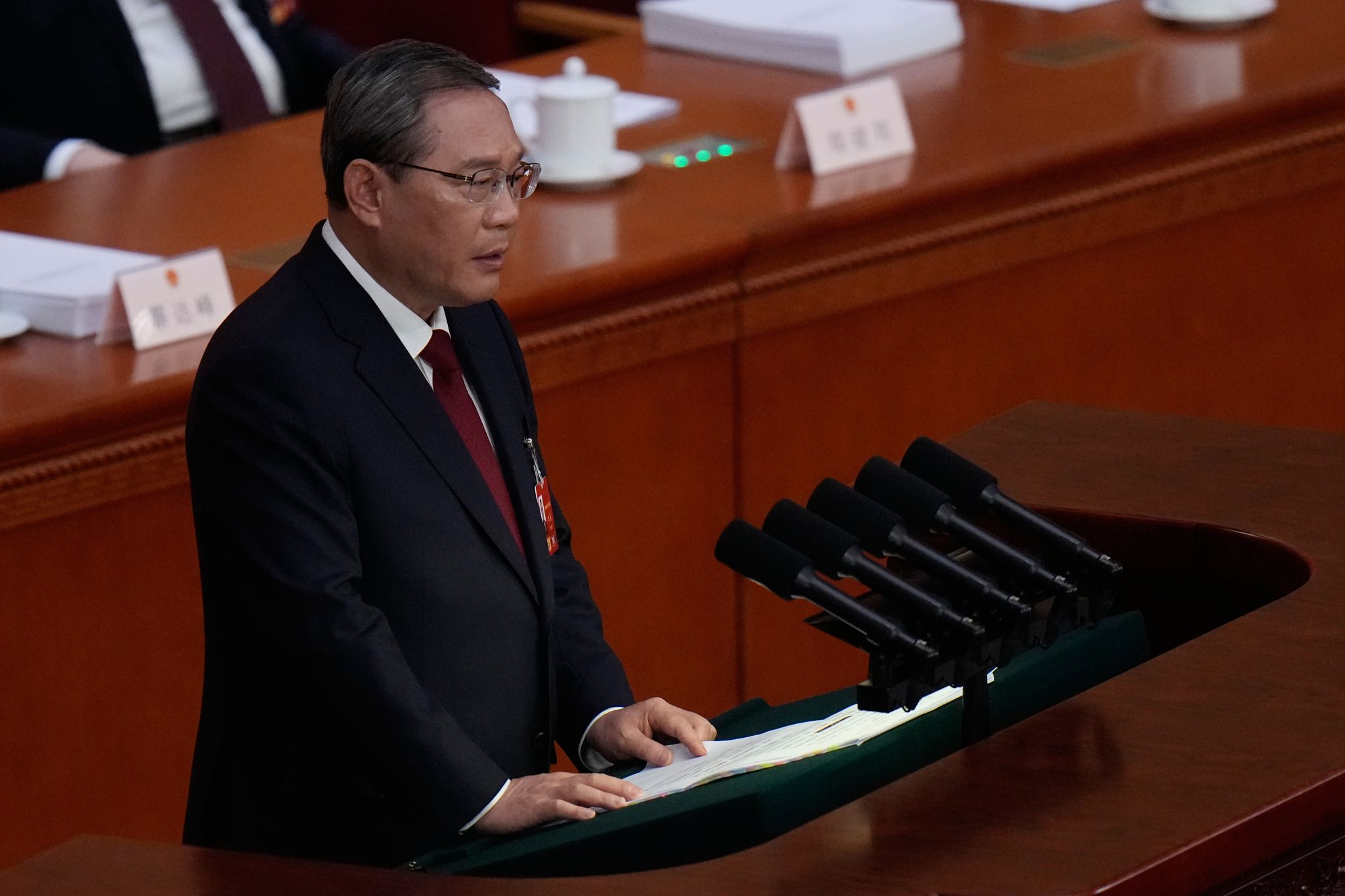 China sets a lower economic growth target of 4.5% to 5% for 2026 as ...