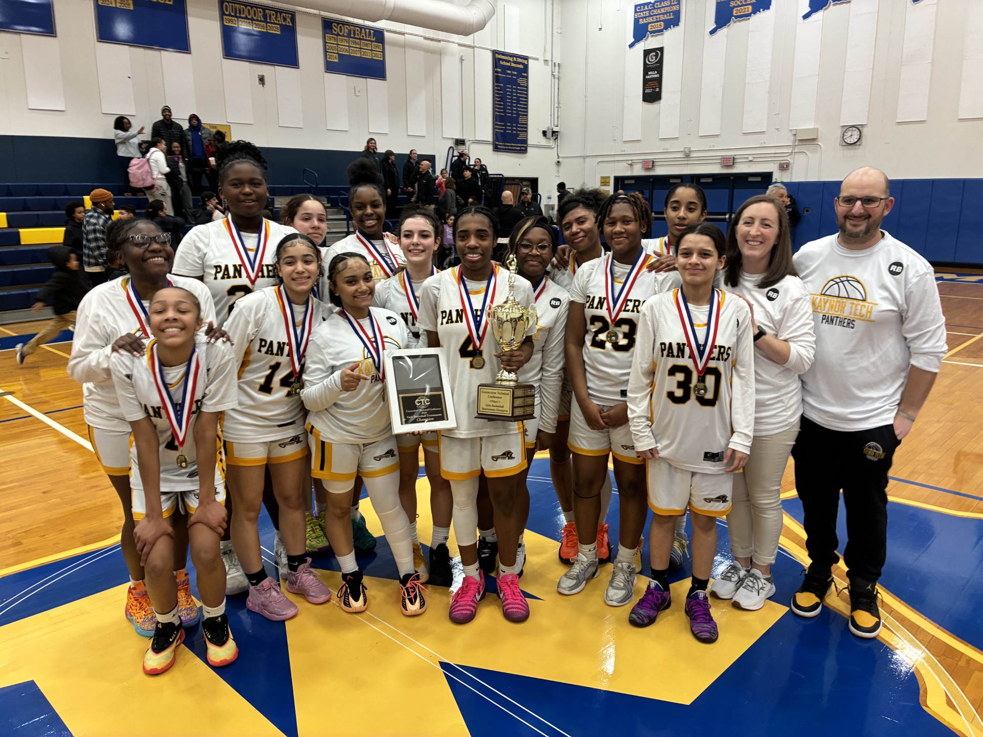 Kaynor Tech repeats as CTC girls basketball champions