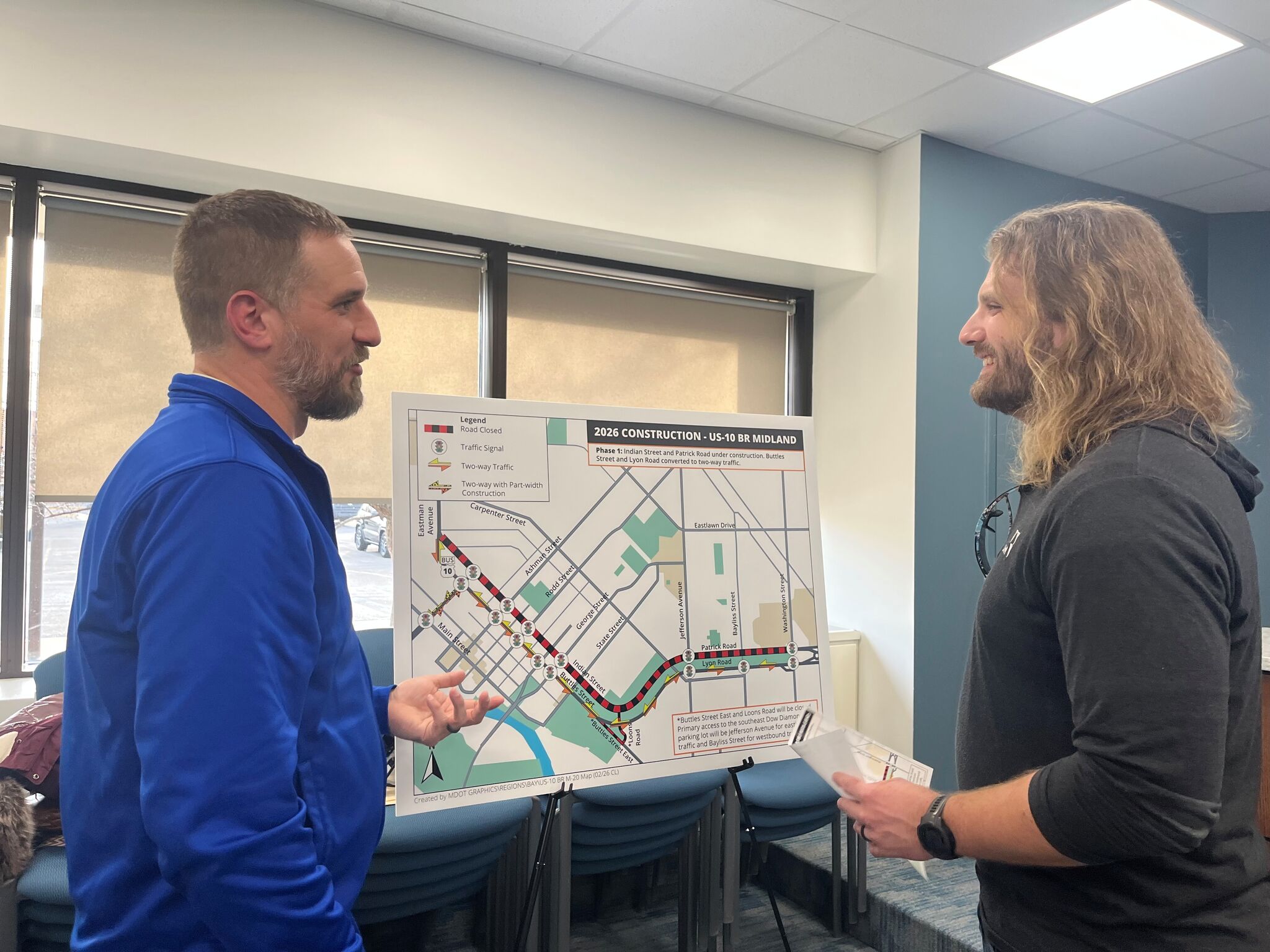 Midland Corridor Forward launches phase 2 Monday, lane shift