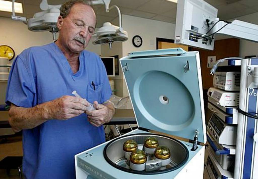 Blood spinning promising; studies inconclusive