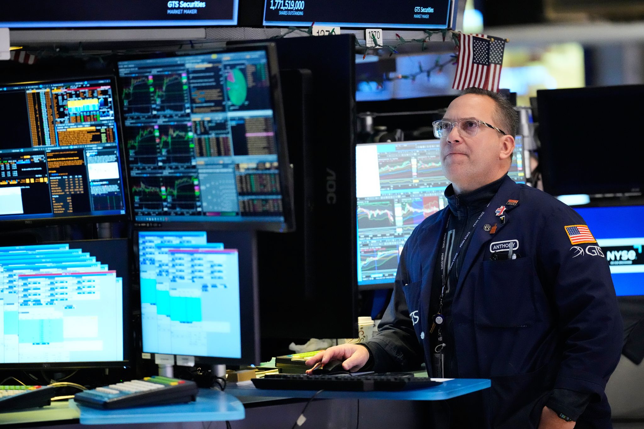 Stocks drop after oil spikes to its highest price since the summer of 2024