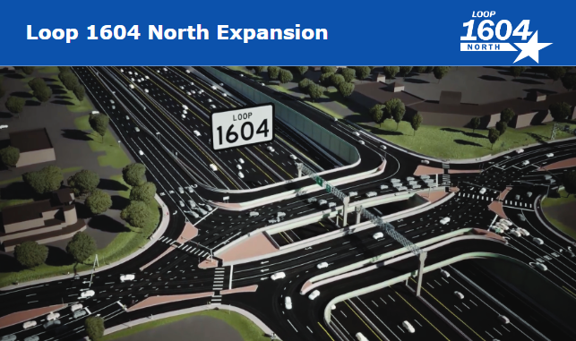 Loop 1604 diamond interchange launches in San Antonio today