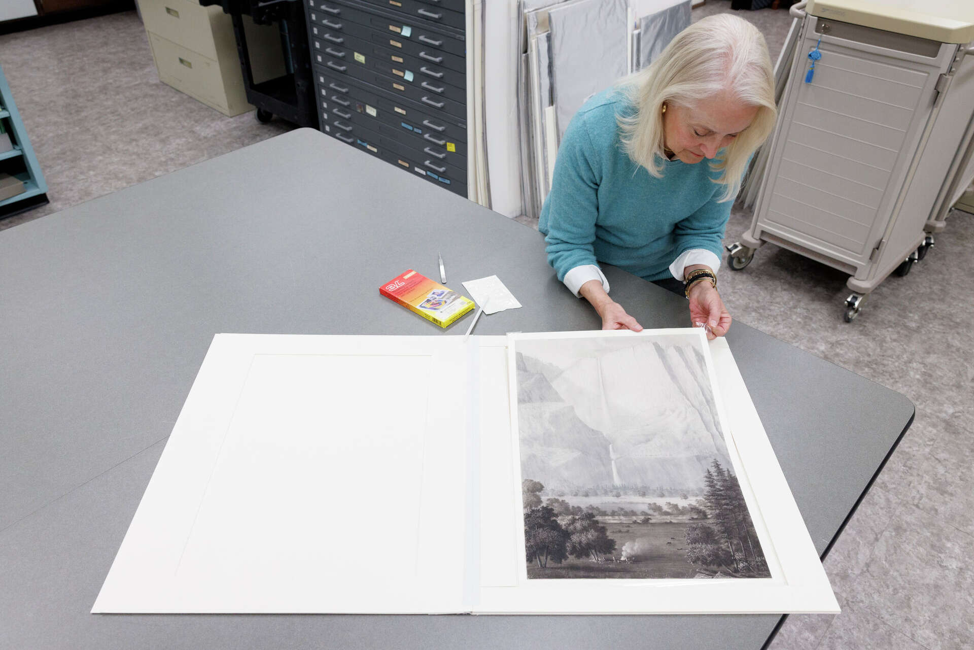 Library of Congress acquires 1855 Yosemite sketch