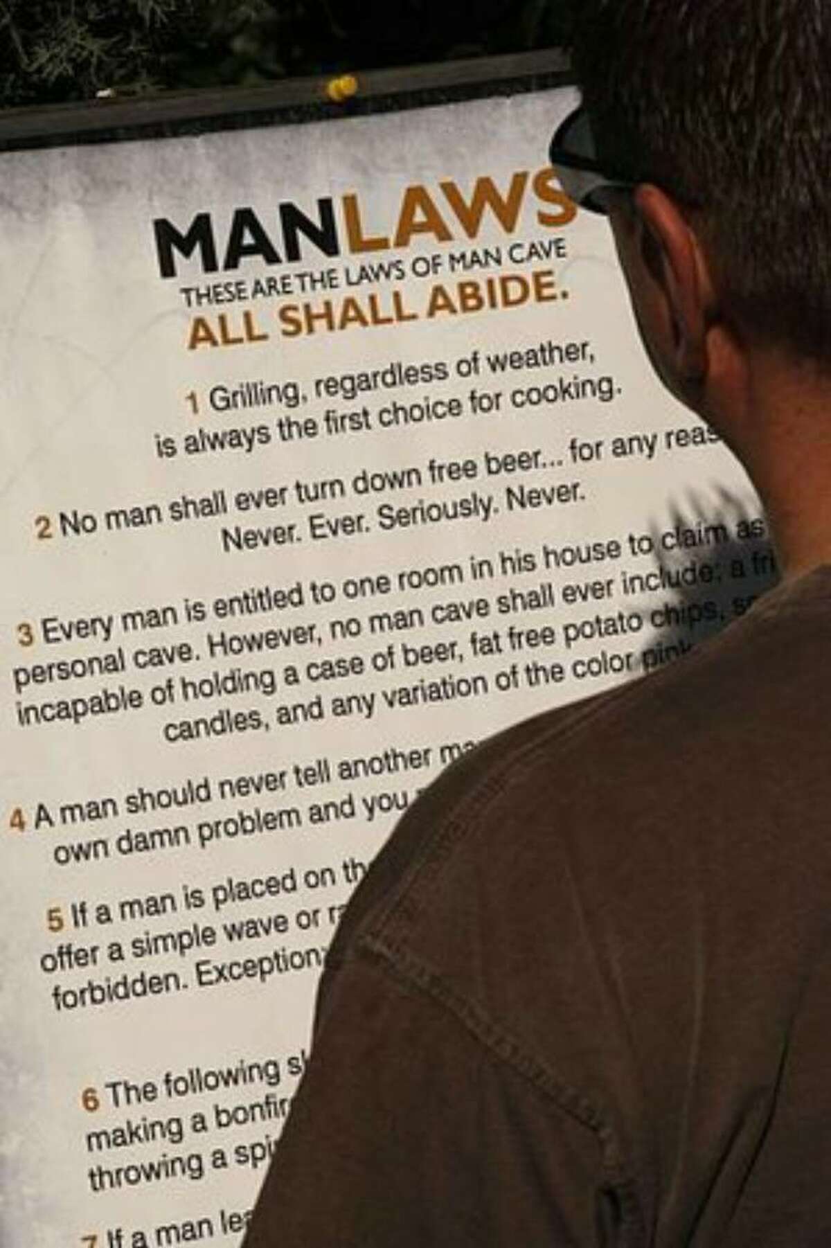 Man Cave sales party a breakthrough for men