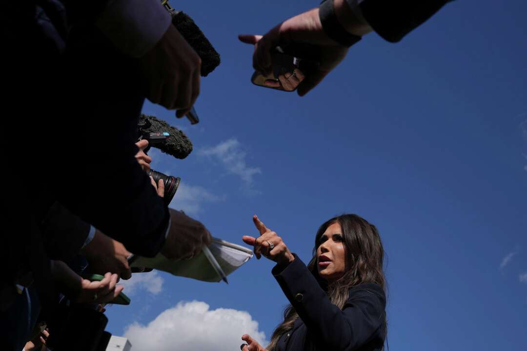 Photos of Kristi Noem, Trump's first Cabinet secretary to leave during ...