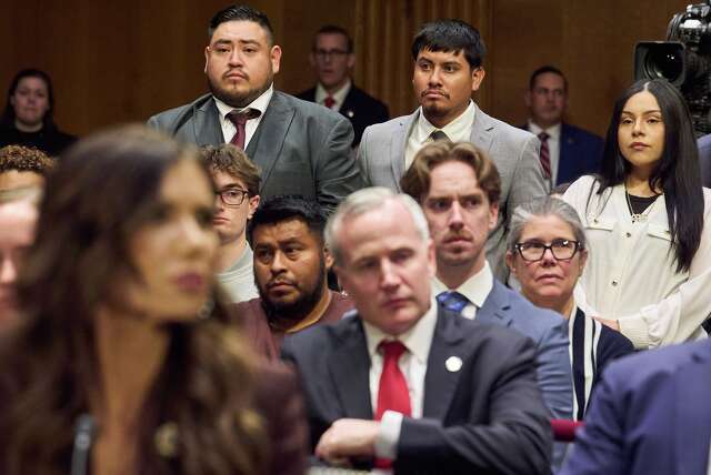 Photos of Kristi Noem, Trump's first Cabinet secretary to leave during ...