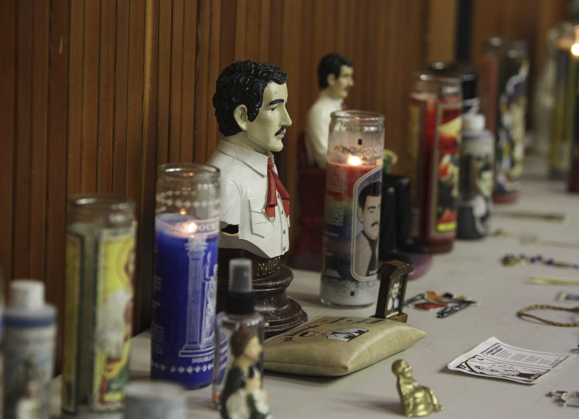 Studying the saints that narcos pray to