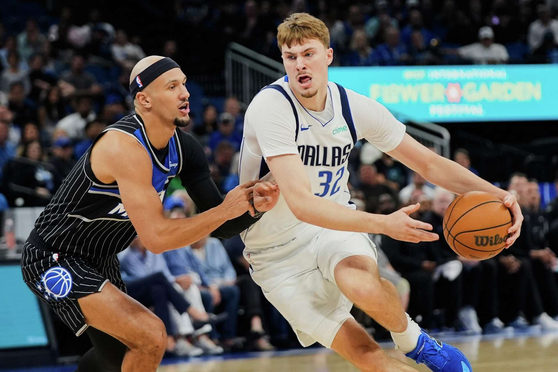 Rookie Cooper Flagg has a mixed return to the Mavericks' starting ...