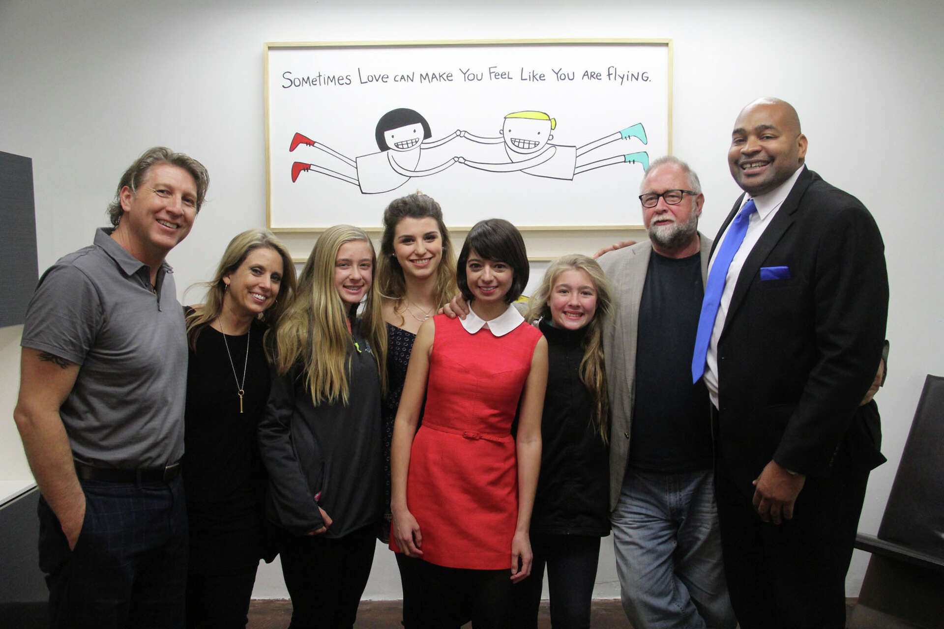 The Scene At Actress And Artist Kate Micuccis Show In Dallas