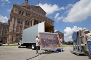 Iconic Alamo painting returned to the Texas Governors Mansion