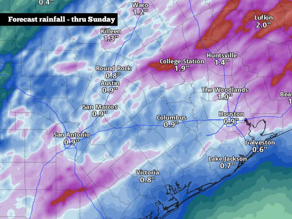 Severe storm watch issued for South Texas. Here's a timeline.