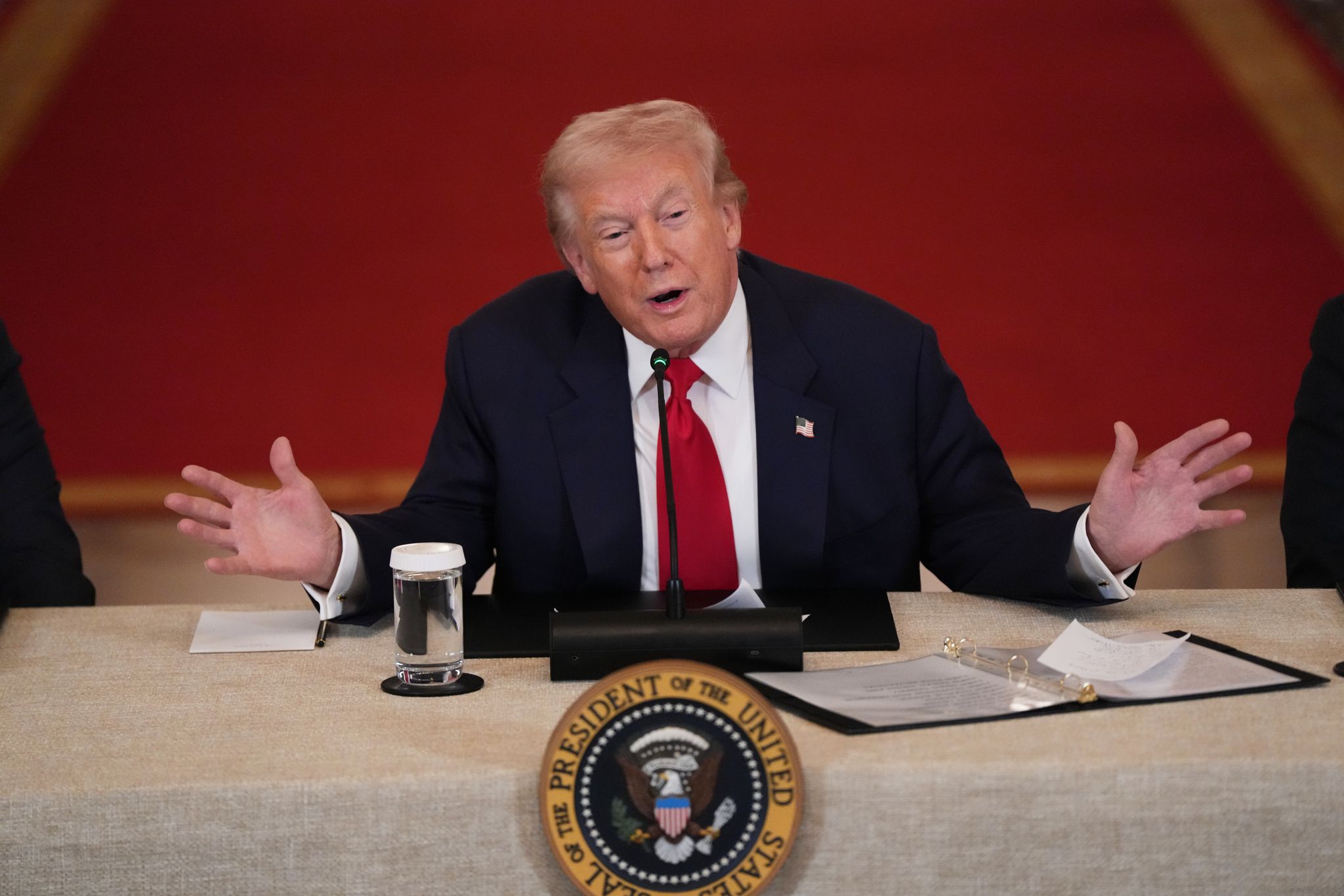 Dealing with Iran war is 'easy,' Trump says. College athlete pay? Not ...