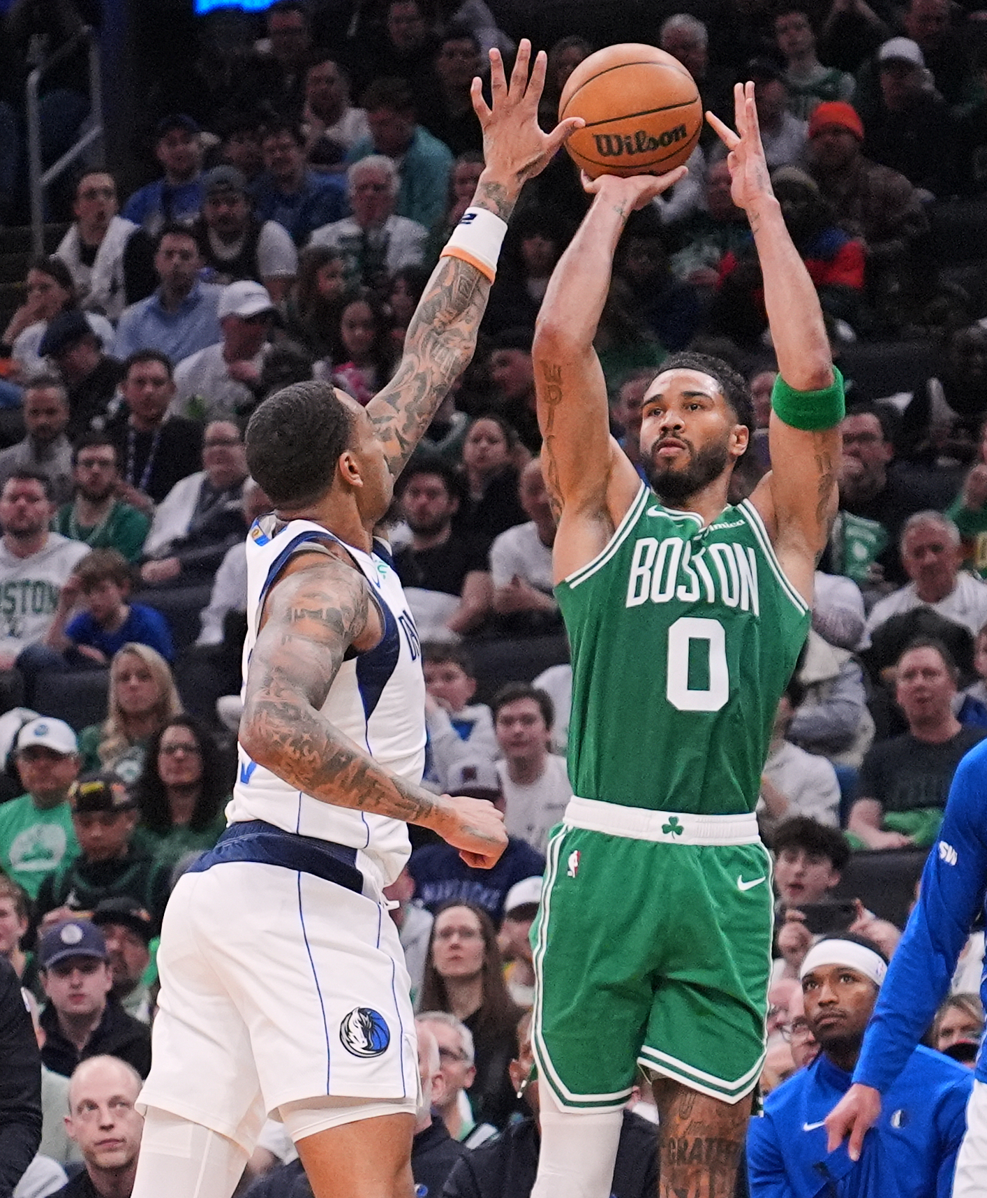 Jayson Tatum scores 15 points in return from Achilles surgery, Celtics ...