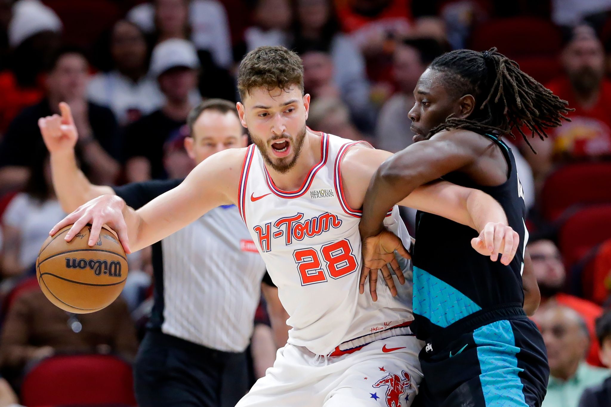 Houston Rockets beat Portland Trail Blazers behind Amen Thompson