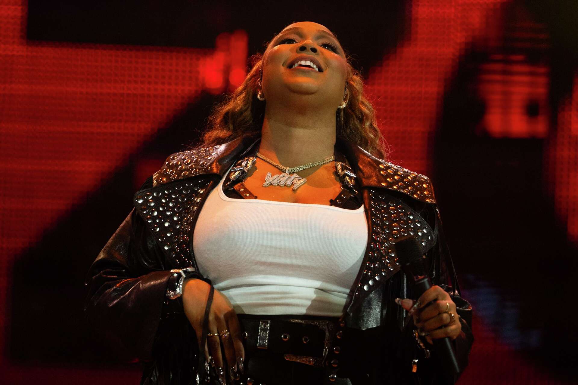 Lizzo joined by rap and gospel stars for dazzling Houston Rodeo debut