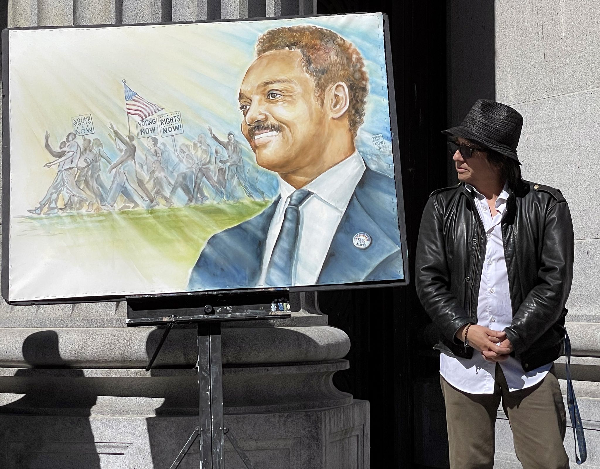 Oakland: Portrait Of The Rev. Jesse Jackson Sr. Unveiled At City Hall ...