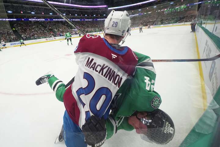 Stars' Roope Hintz exits game vs. Colorado with injury, needs ...