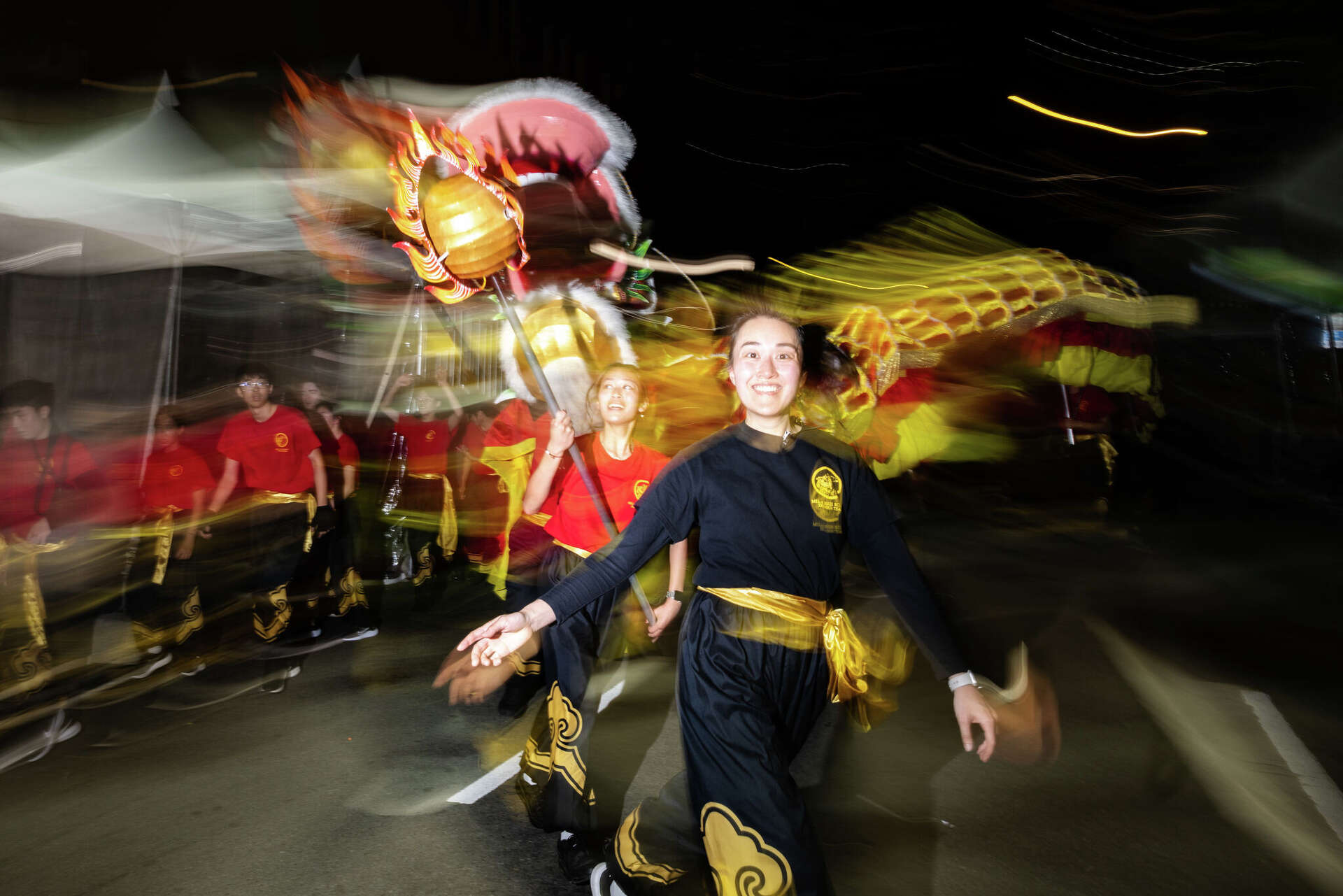 SF Chinese New Year Parade: Colorful costumes and a hometown Olympian