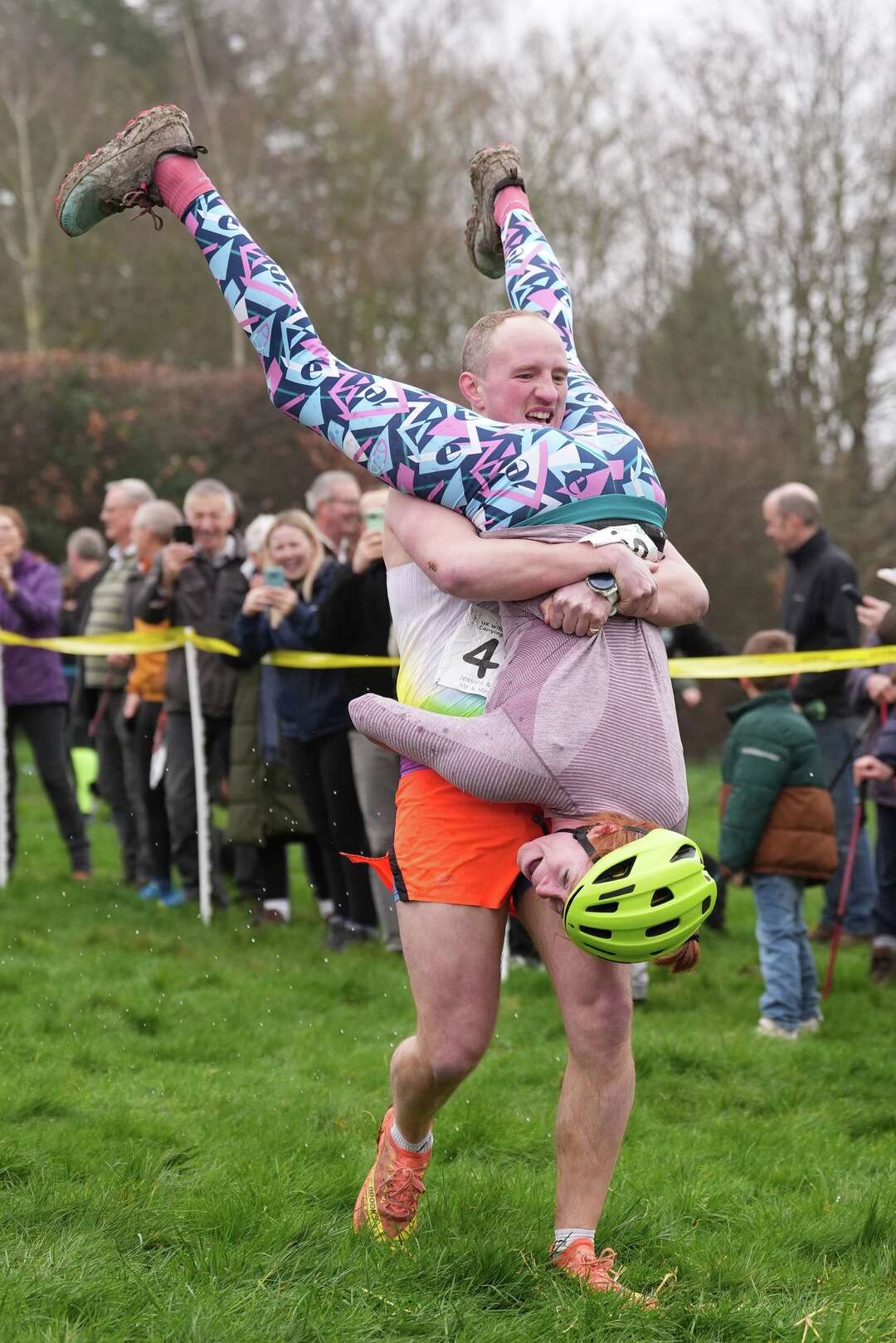 Finnish pair wins a barrel of ale in annual 'wife-carrying' contest in ...
