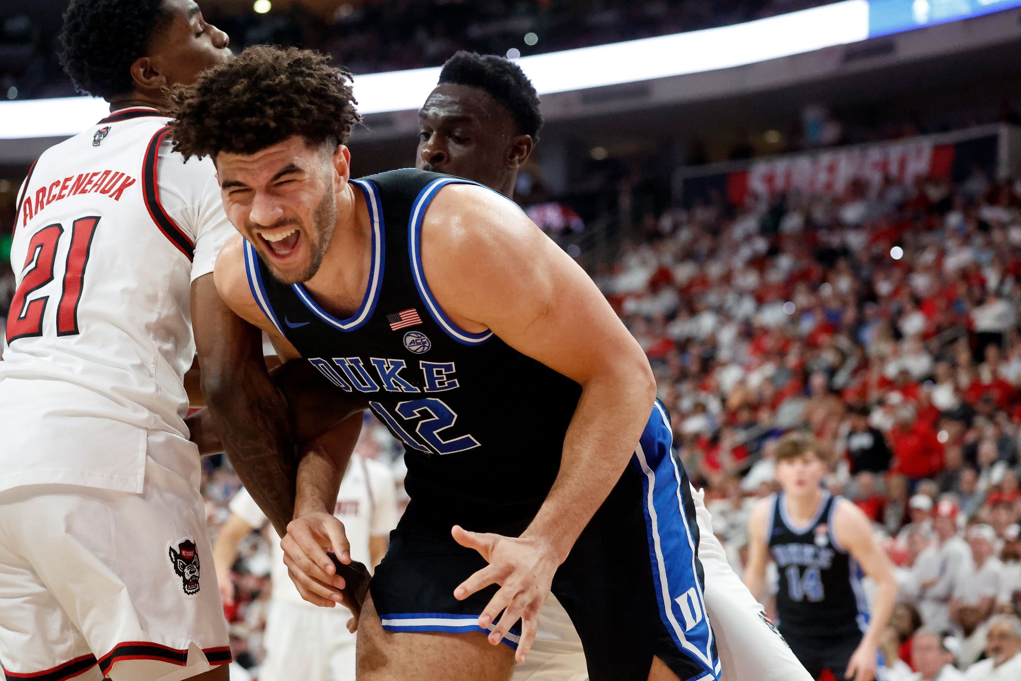No. 1 Duke's Cameron Boozer, Jon Scheyer and Maliq Brown claim top ...