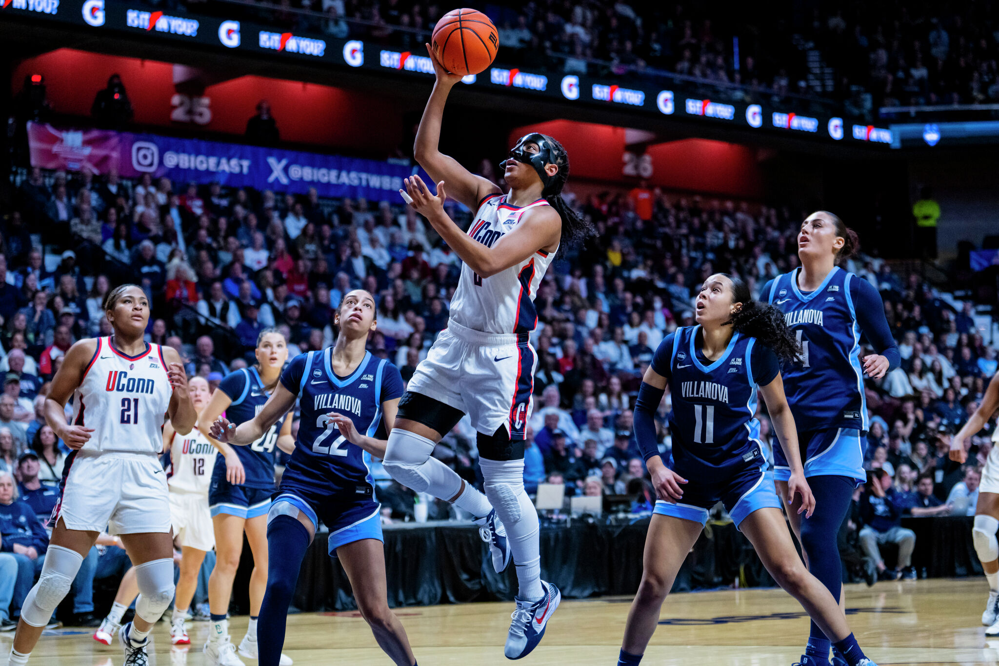 UConn's KK Arnold steps up at Big East Tournament