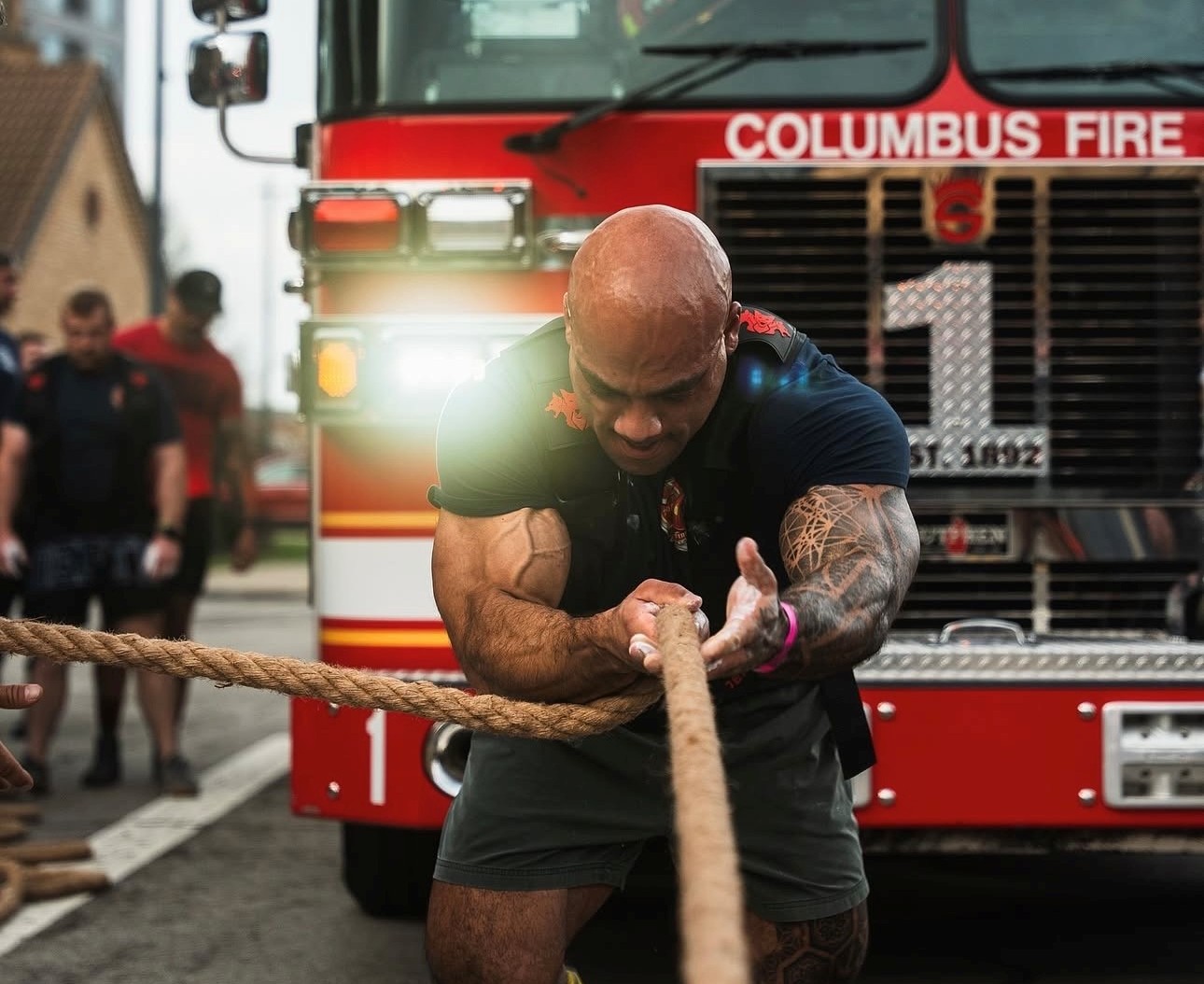 CT firefighter named one of the strongest firefighters in the world