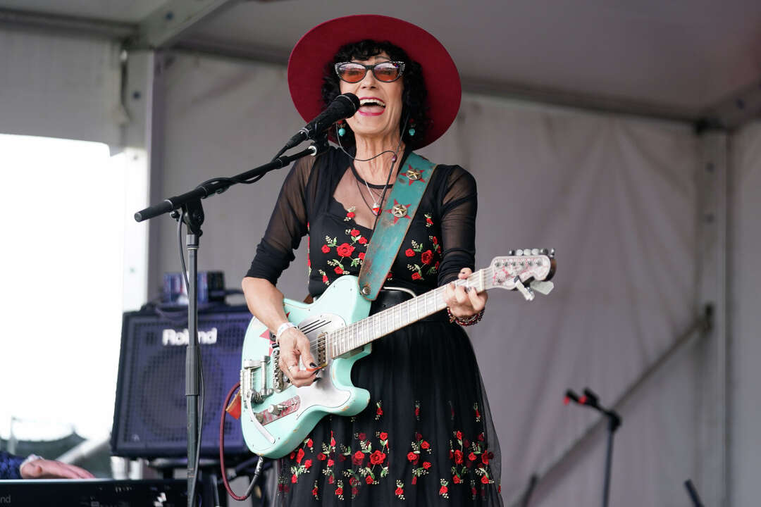 Texas rockabilly singer Rosie Flores is having a milestone year at 75