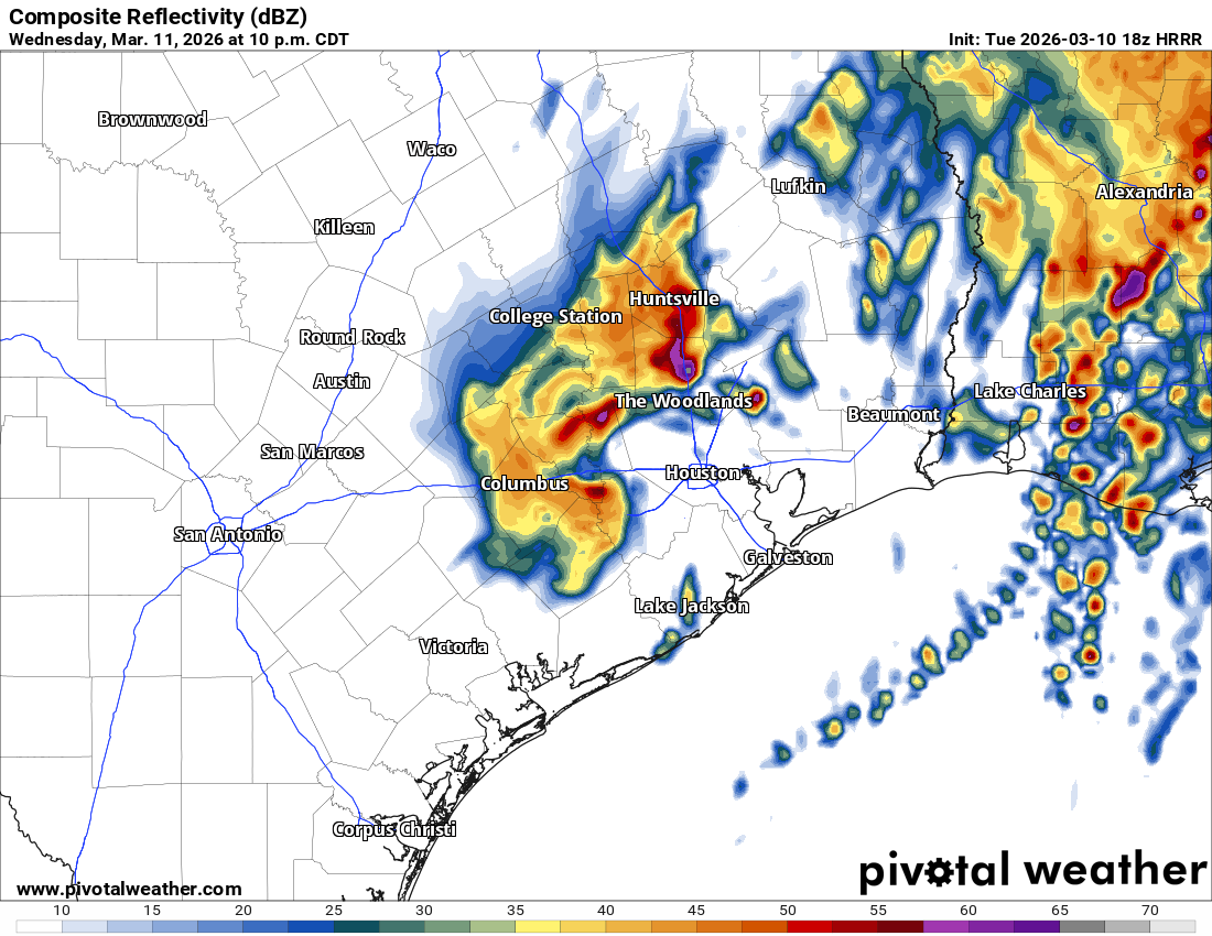 Houston storms Wednesday: Severe risk, tornado threat and timing