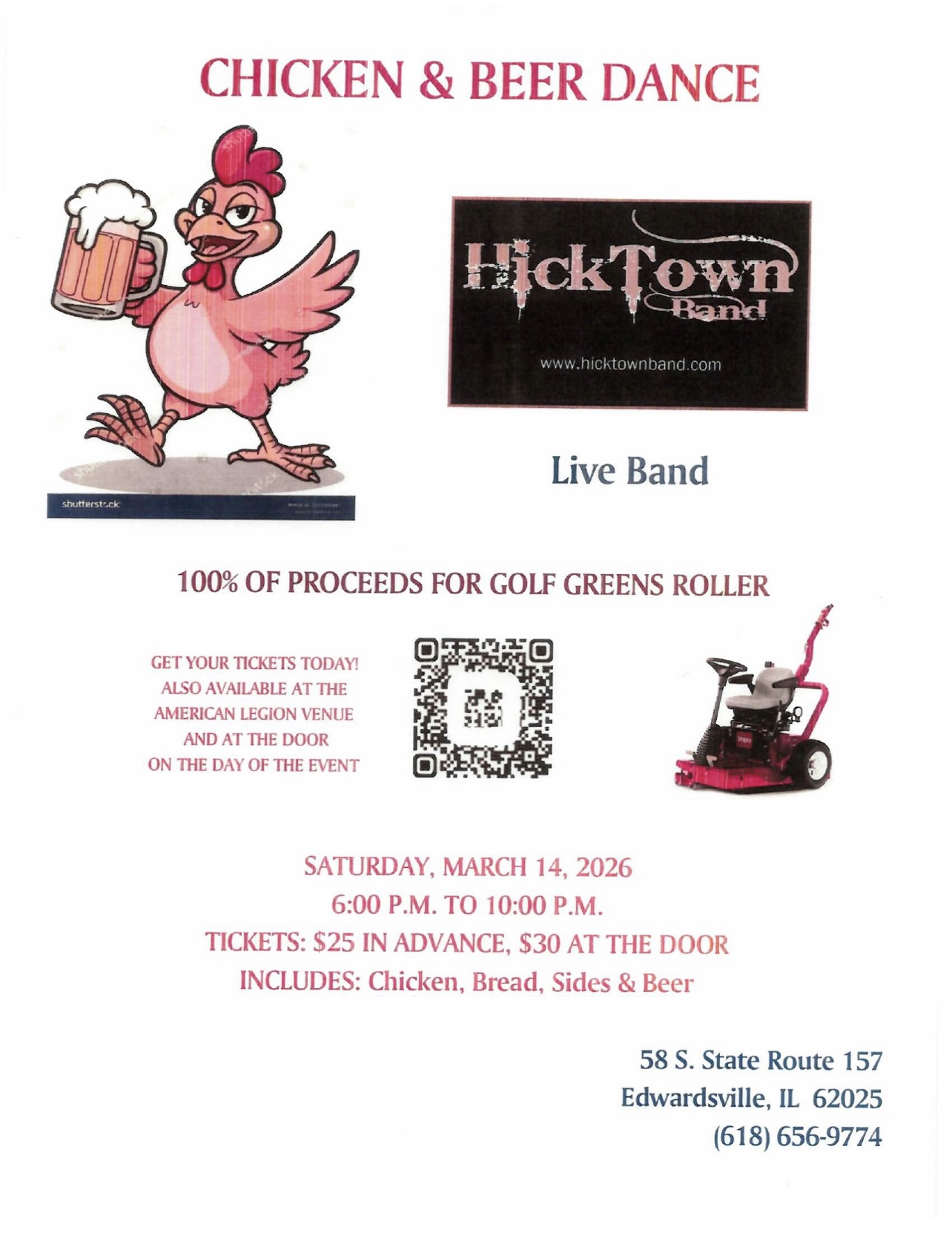 American Legion Post 199 hosts chicken and beer dance