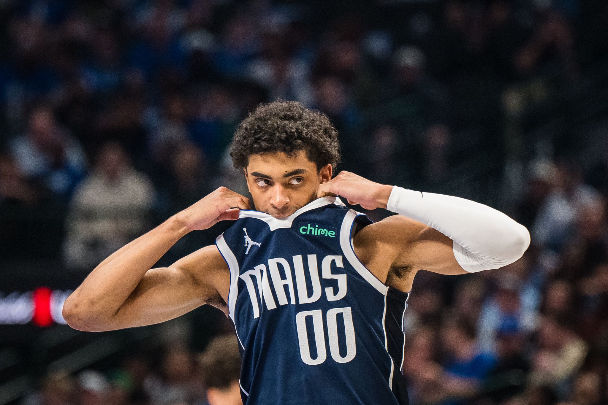 Mavs' Max Christie knows he's in a slump. Here's how he'll get out