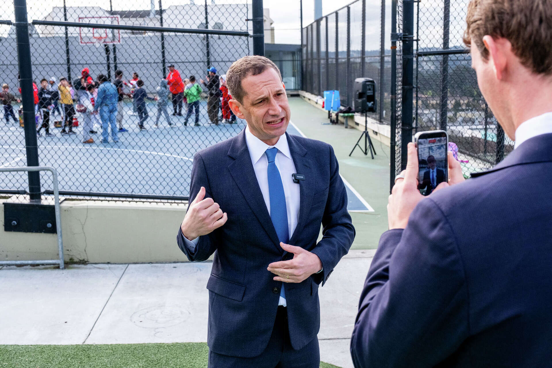 SF Mayor Lurie explains why he'll keep doing street check-ins
