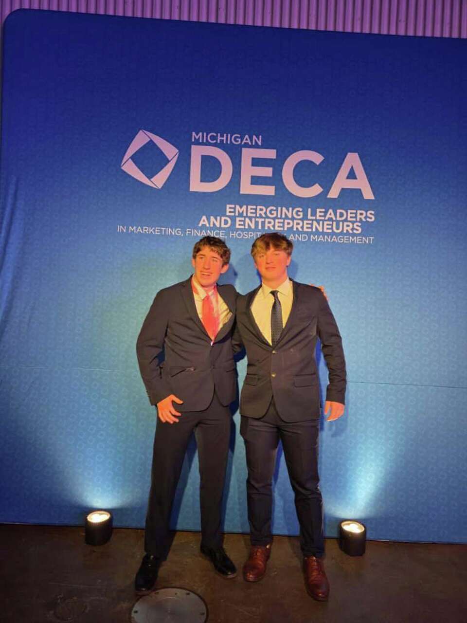 State DECA wins send five Huron Tech Center students to ICDC