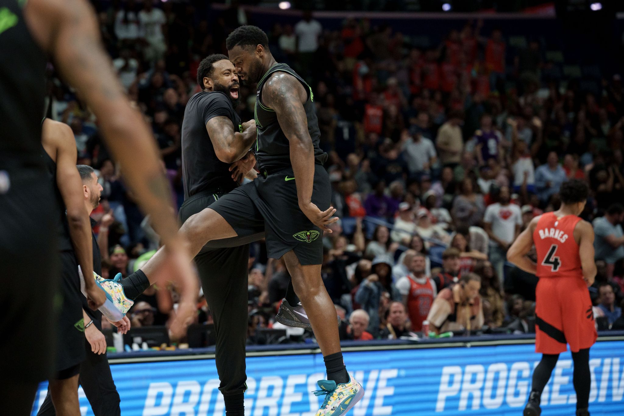 Murphy and Murray lead Pelicans to 122-111 win over Raptors in Ingram's ...