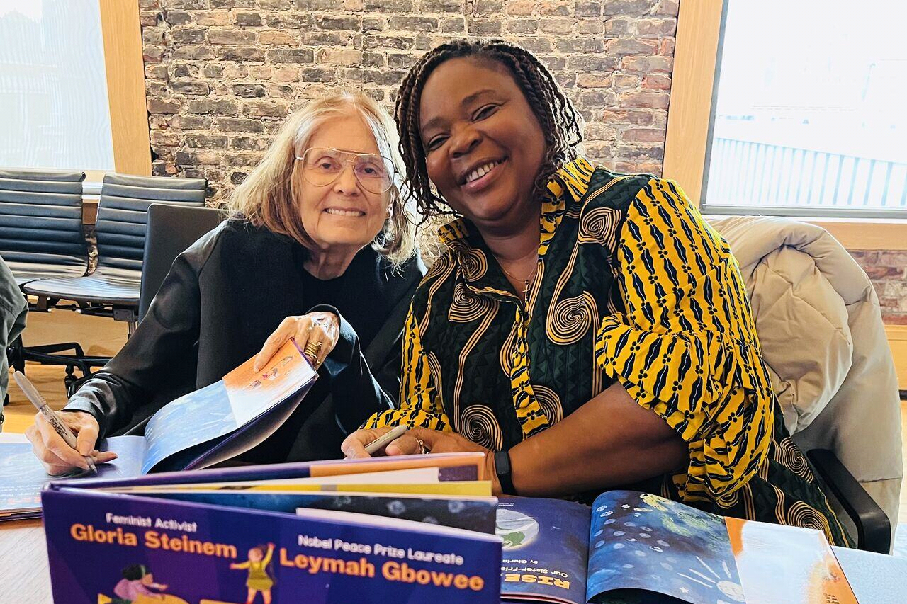 ‘Sister-friends’ Gloria Steinem, Leymah Gbowee launch joint biography