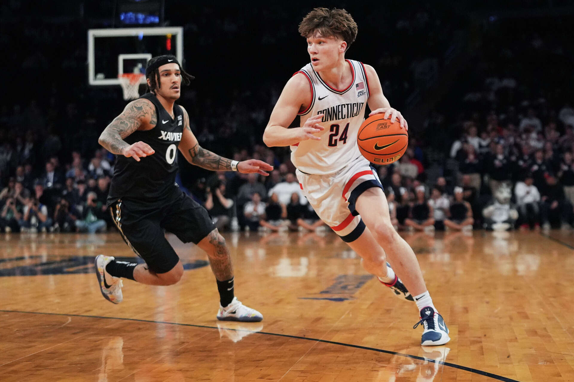 UConn men dominate Xavier in Big East quarterfinals